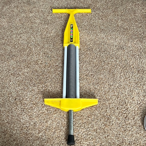 Toys | Pogoroo Vintage Pogo Stick Kids Starter Yellow Toy Fun Jump ...